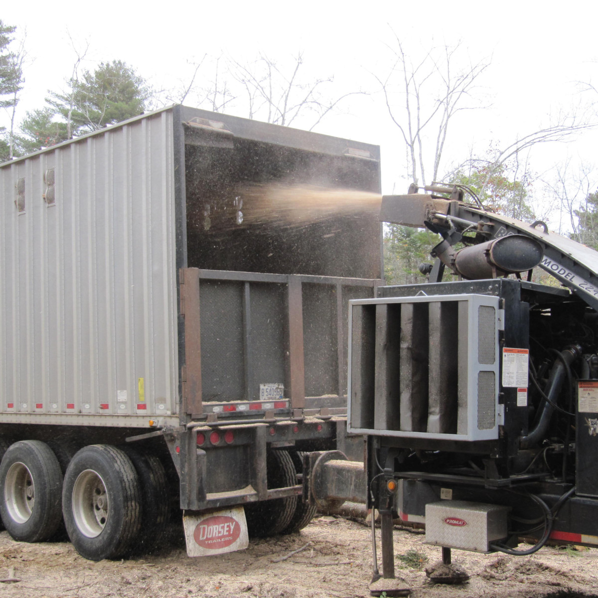 Chipper | Gallery | Maine Logging, Timber Harvesting, and Forest Management